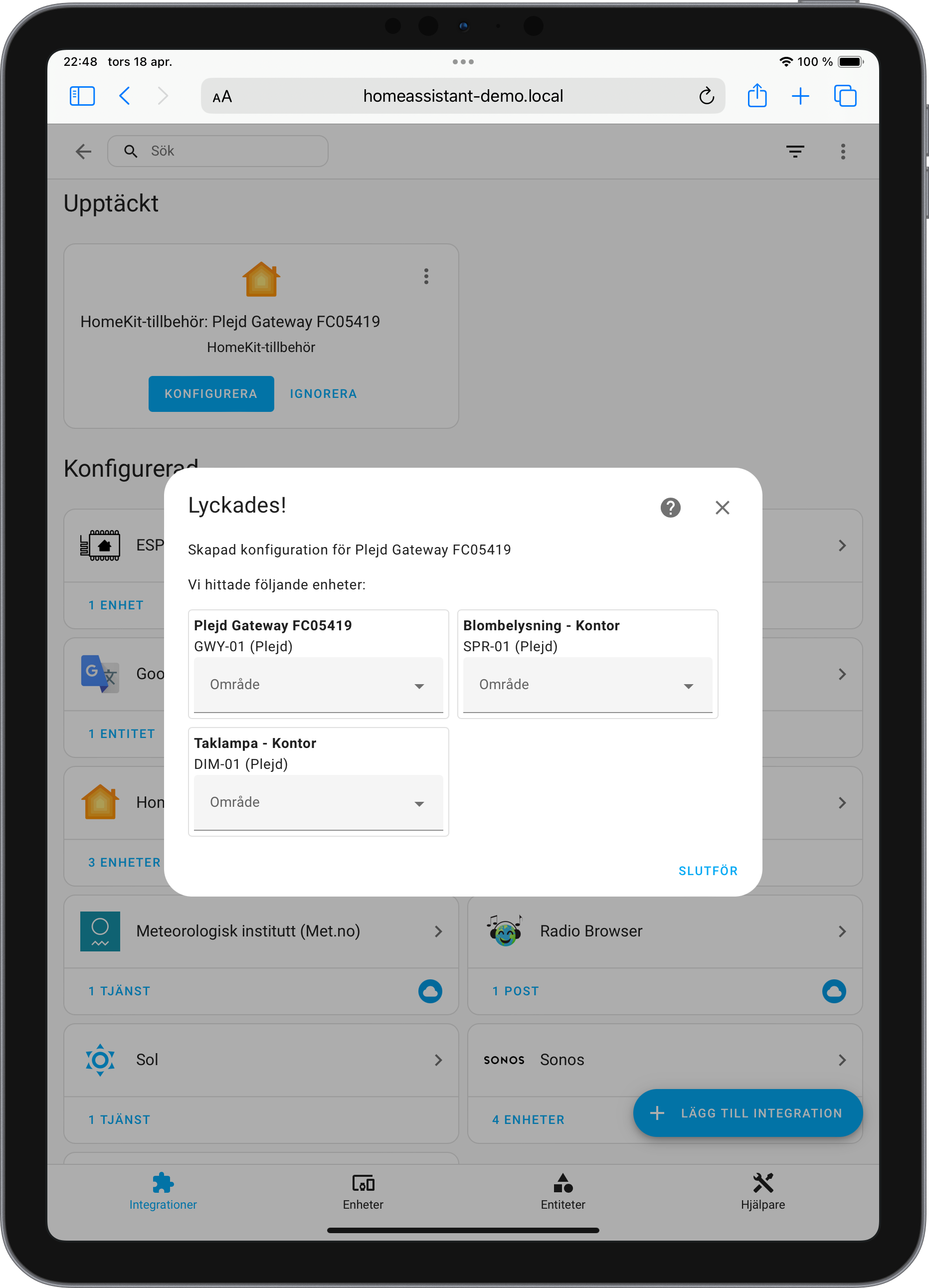 Guide: Styr Plejd via Home Assistant - Hemmastyrning